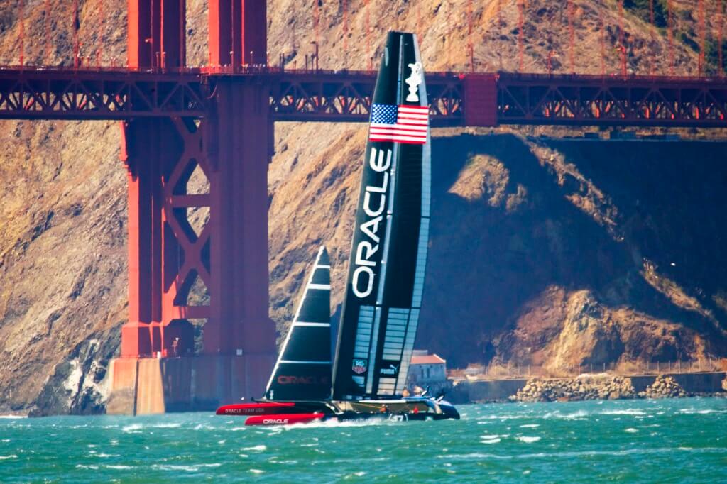 Oracle at the America’s Cup - Digital Art Photos